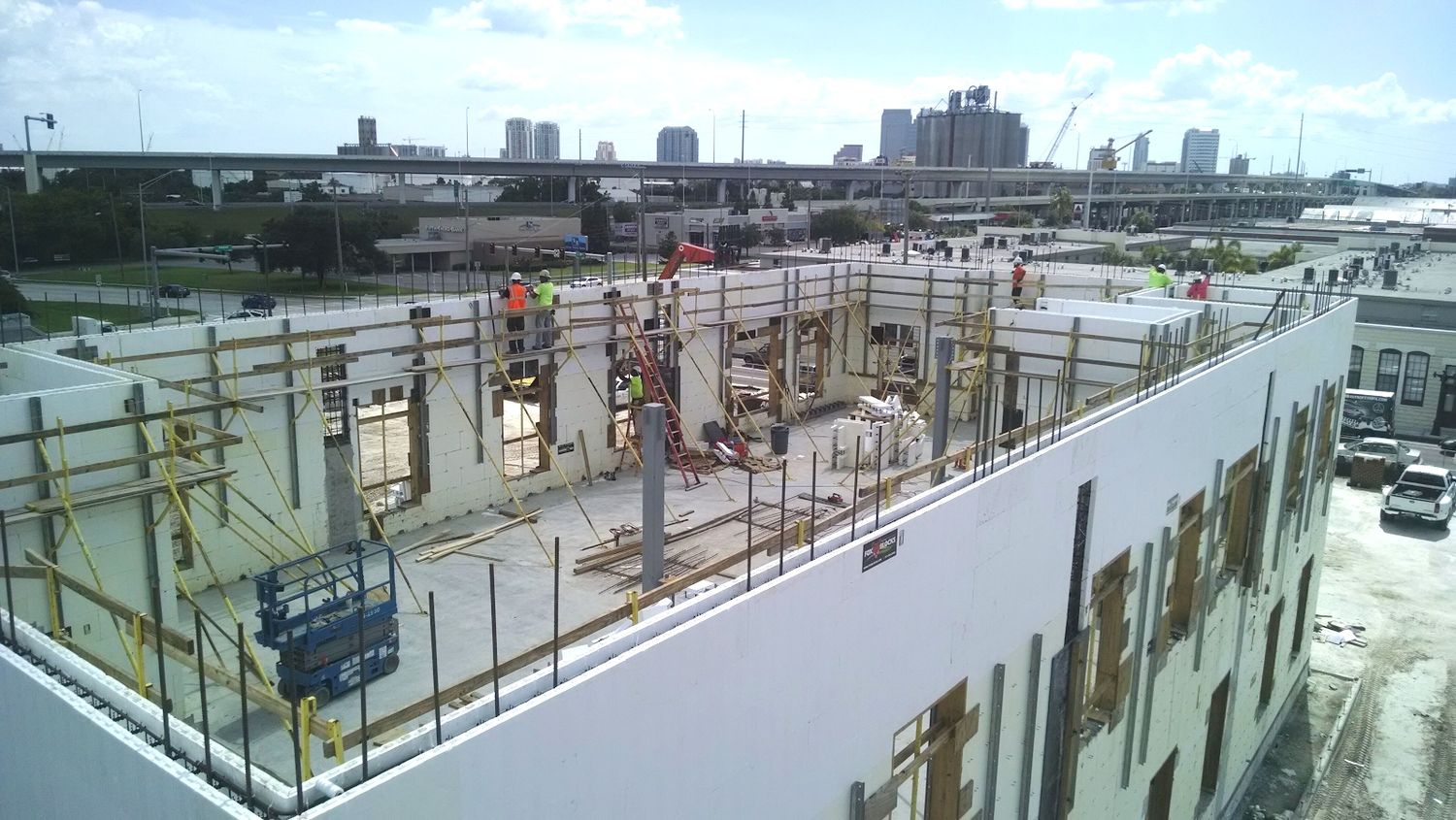 Commercial building ICF shell - Ecohome