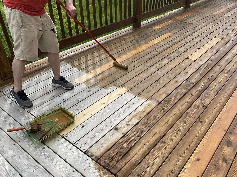 Deck Paint or Deck Stain and How to Apply in 2023? - Ecohome