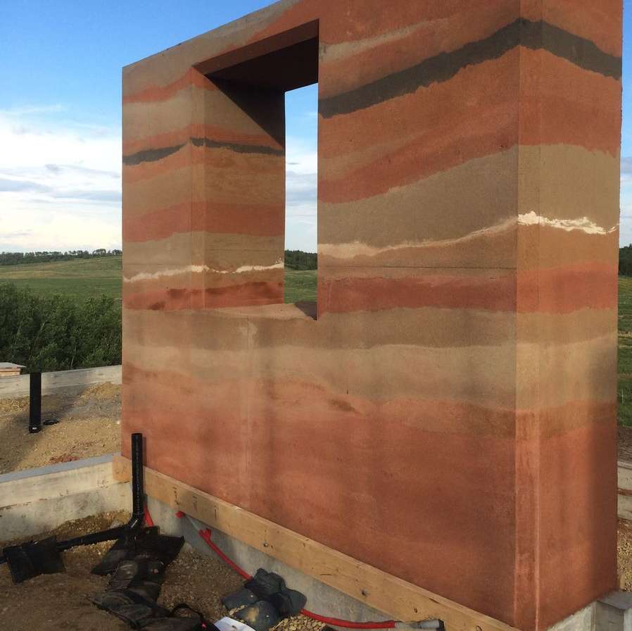 Rammed Earth Walls: Sustainable Homes & Natural Building Guide - Ecohome