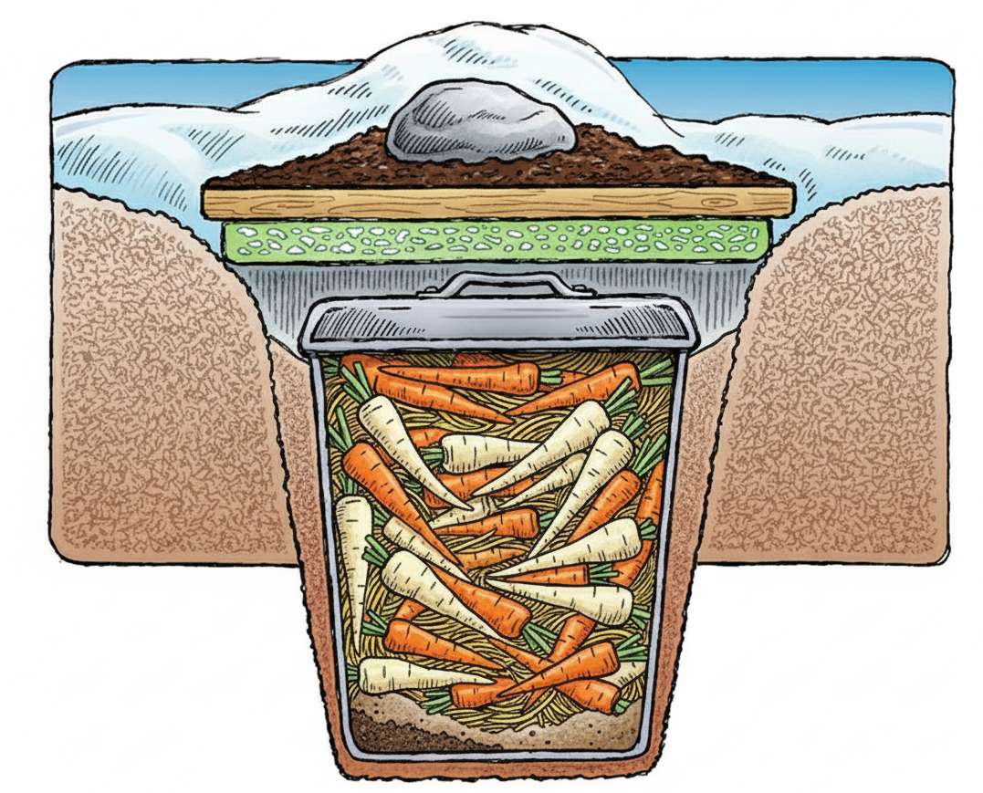 How to Build a Root Cellar in Your Basement - Expert Passive Design ...