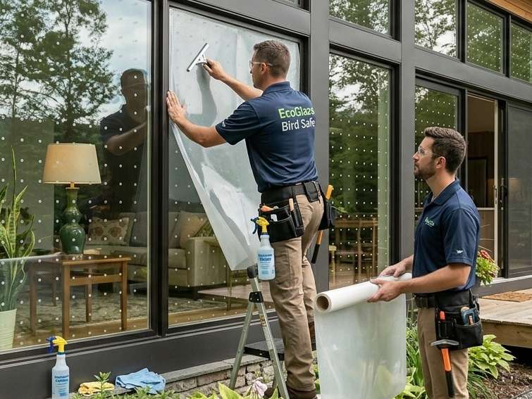 Bird safe window films: how to prevent bird strikes on windows - Ecohome