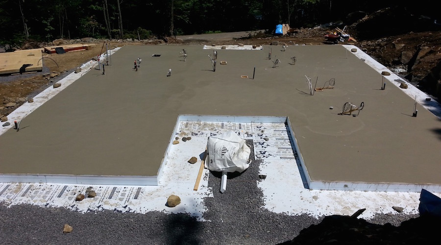 Building Concrete Slab On Grade
